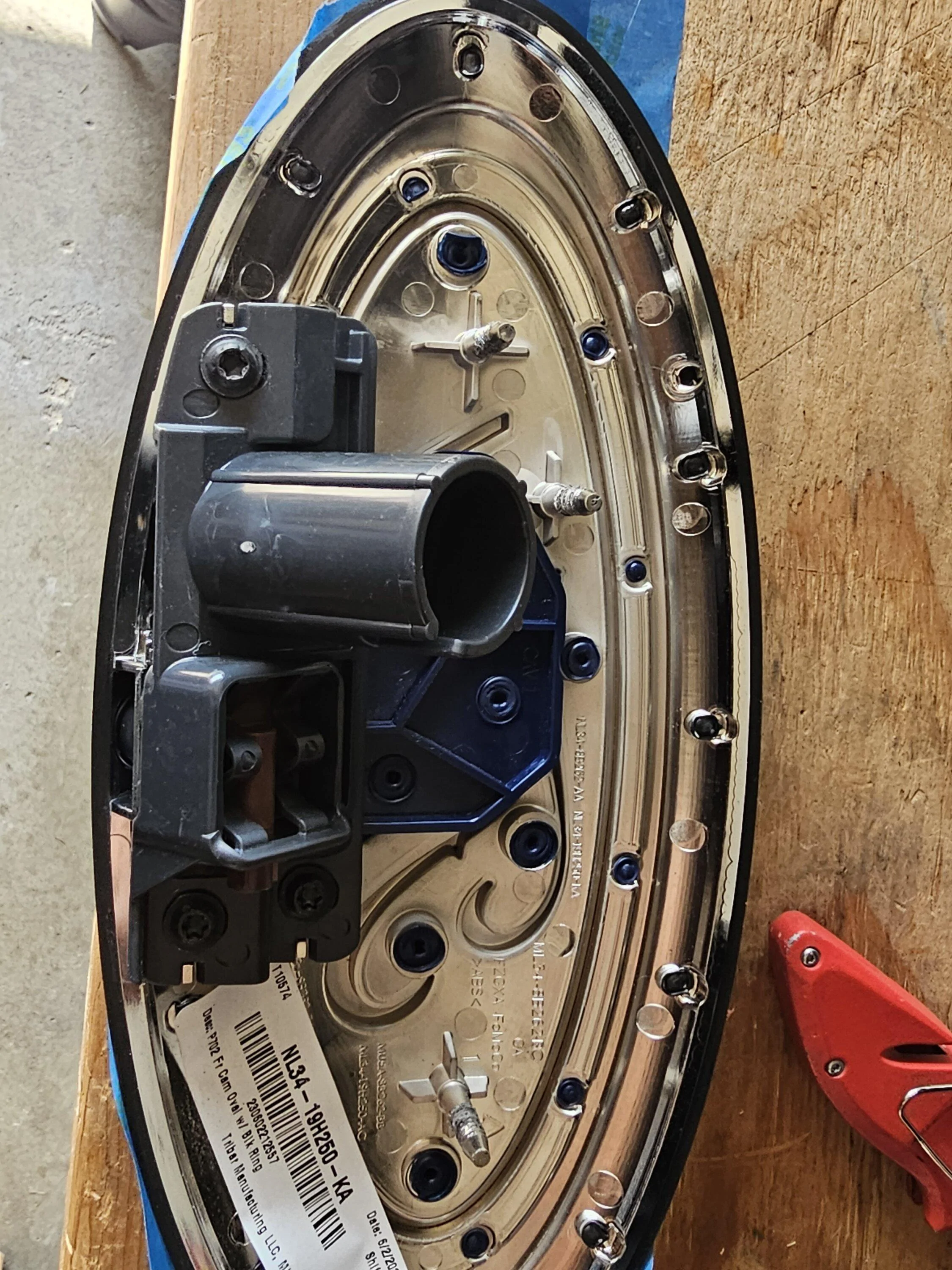 Added blackout Ford emblem / front camera washer / jet sprayer to my 23 ...