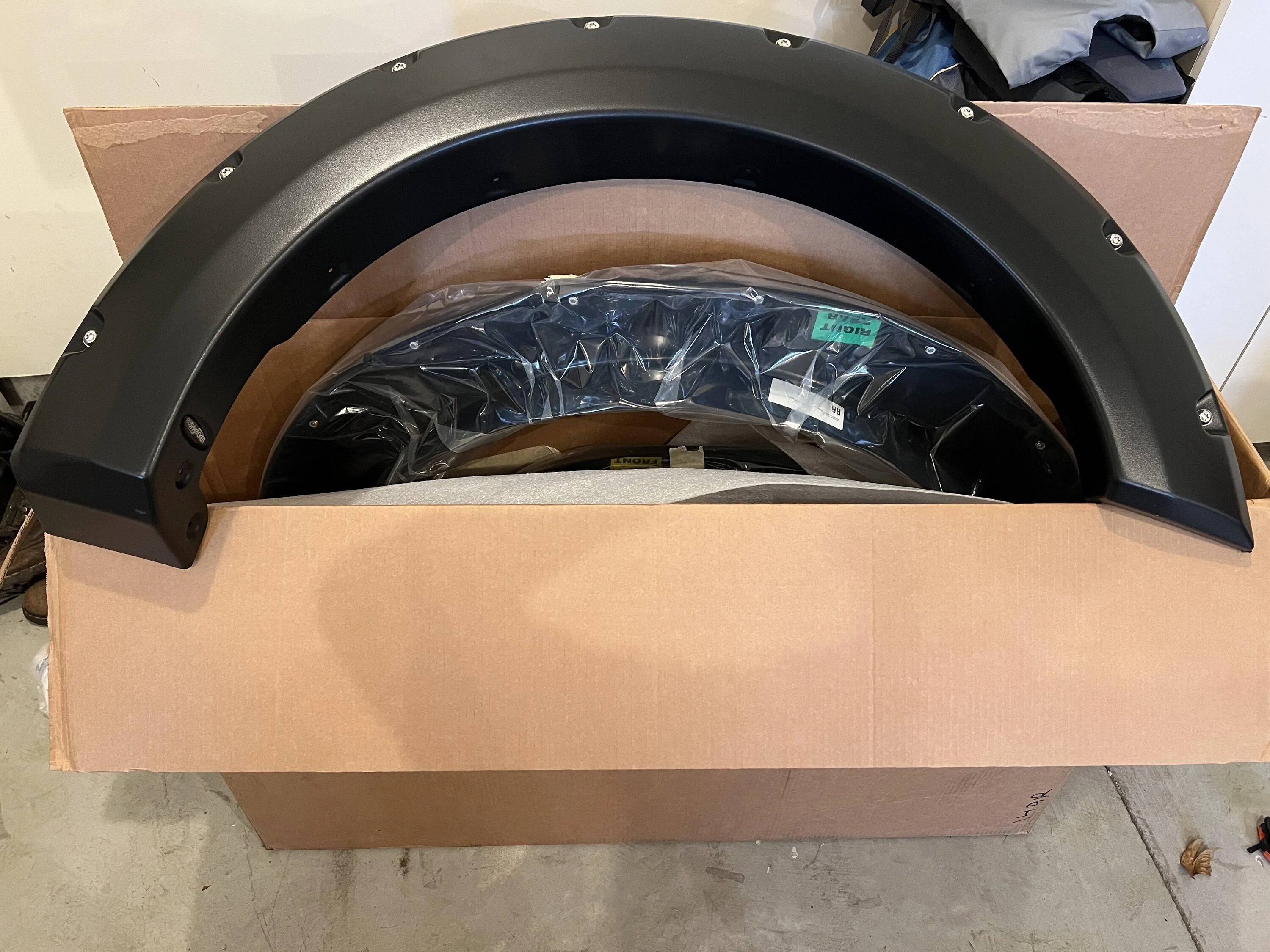 Wisconsin - Ford Bushwacker black pocket fender flares NIB Part# VML3Z ...