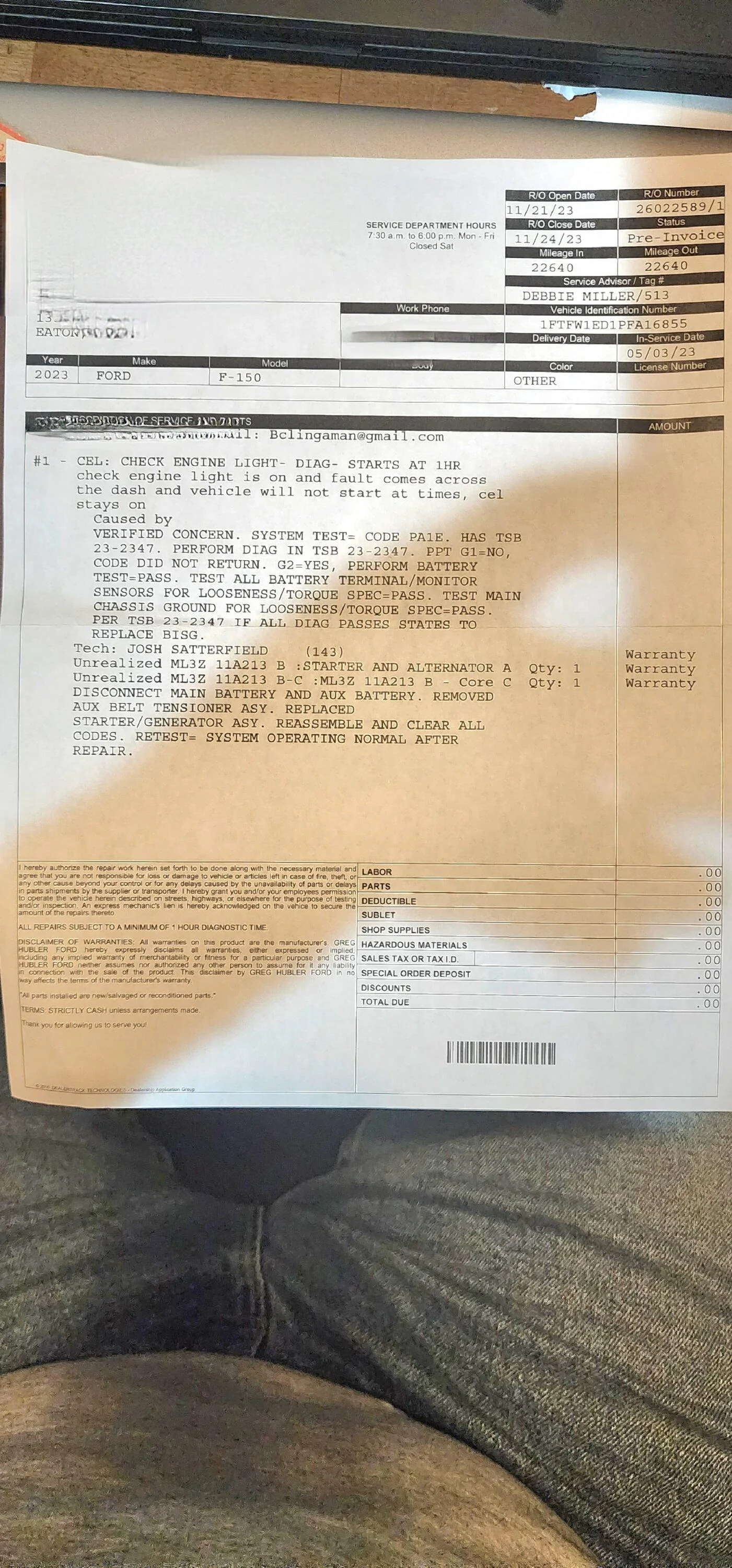 TSB 23-2347? Powerboost | F150gen14 -- 2021+ Ford F-150, Tremor, Raptor ...